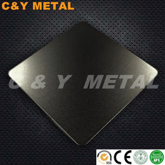 China Decorative stainless steel sheet with mirror sand-blast and Ti-black colors supplier