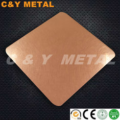 China Stainless steel vibration stainless steel with rose-gold coating colors supplier