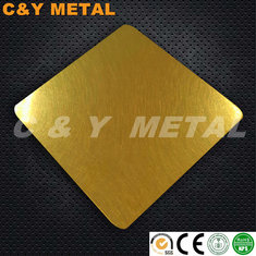 China Stainless steel vibration stainless steel with Ti-gold coating colors supplier