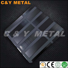 China Decorative stainless steel sheet with sand-blast,cross hairline,etching and Ti-black supplier