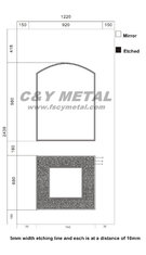 China elevator's door  and cabin customized by C&amp;Y METAL-K04A supplier