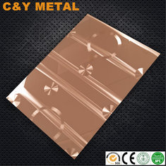 China Laser stainless steel sheet for door's and hotel's decoration supplier