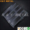 Decorative stainless steel sheet with sand-blast,cross hairline,etching and Ti-black supplier