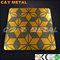 High end stainless steel sheet with sand-blast and double colors supplier